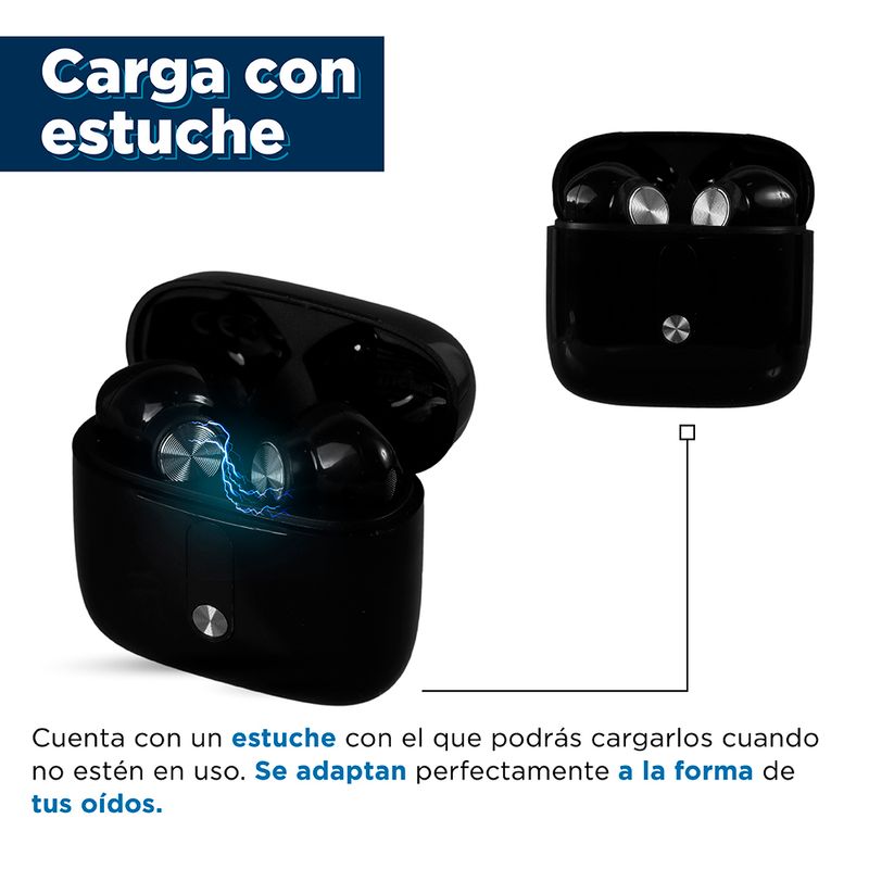 Audífonos Inalámbricos Con Estuche De Carga TWS - Tecnologia - Miniso en Línea - Miniso